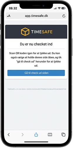 Tjek ind / Tjek ud - hvem er i jeres bygninger?